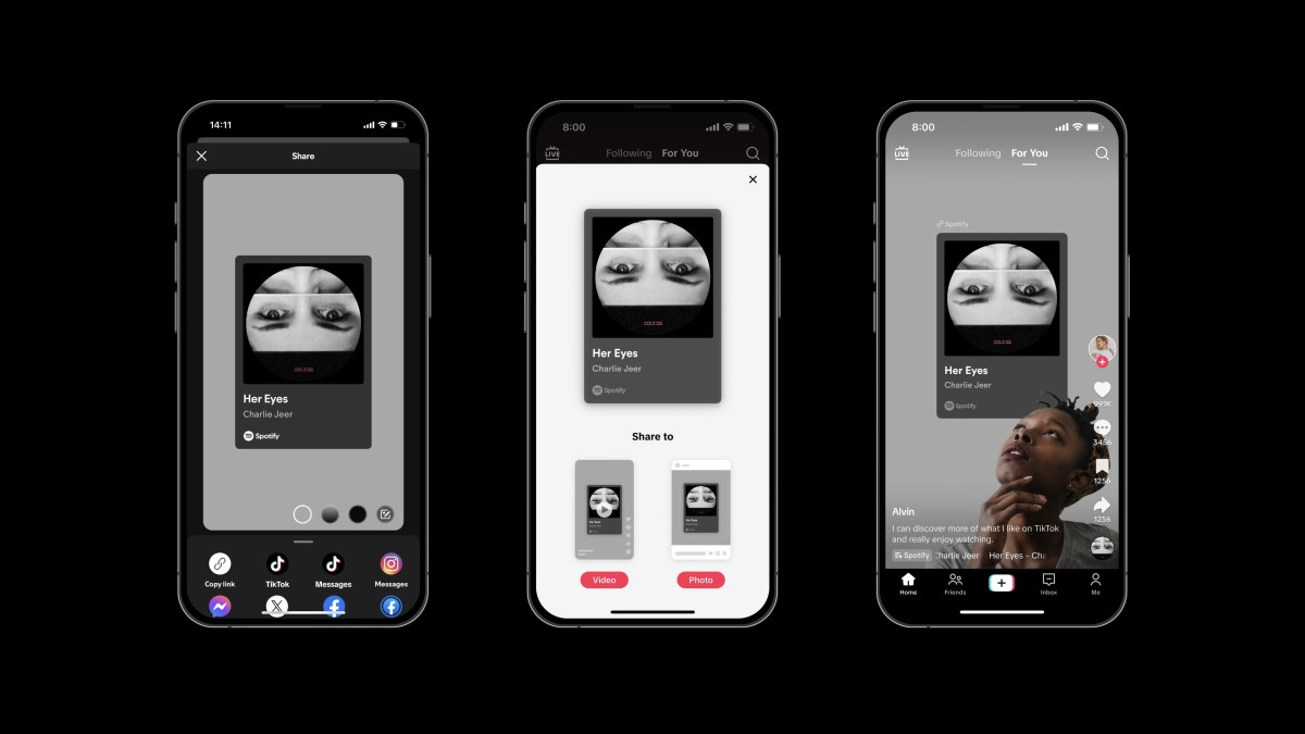 Fitur Terbaru TikTok Memungkinkan Penggemar Musik 'Berbagi Ke TikTok' Dari Spotify Dan Apple ...
